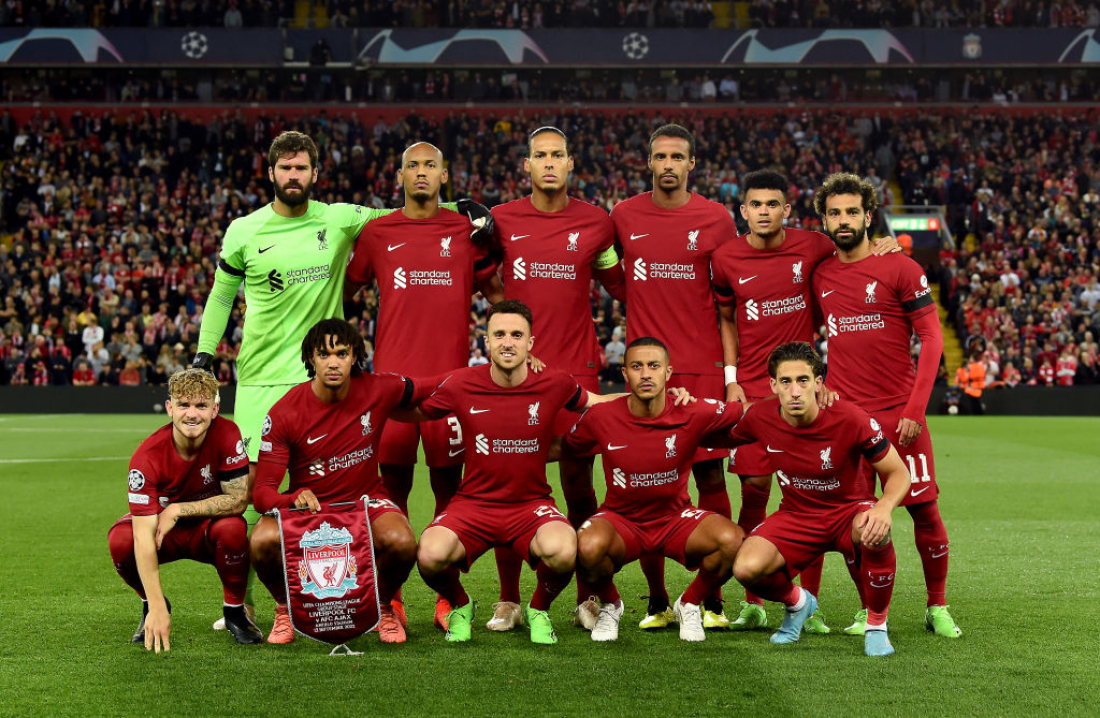 HER ER LIVERPOOLS PREMIER LEAGUE-TRUP | Redmenfamily.dk